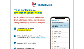 District Tool Kit - TeacherLists